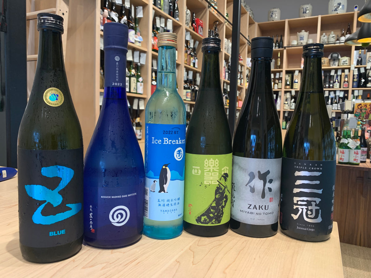 New Store Arrivals: Gokyo Five, Noguchi, Tamagawa, Gakki Masamune, Zak — True Sake