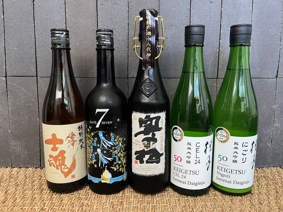 New Store Arrivals: Nagurayama, Date 7, Okunomatsu, and Keigetsu — True Sake